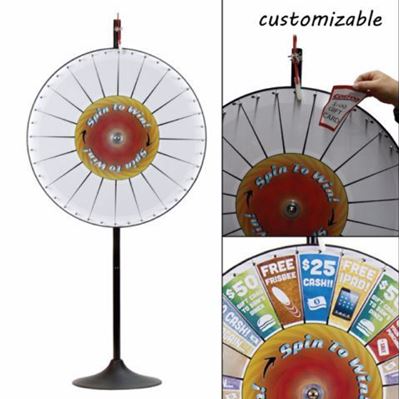 32inch Custom Spin Wheel – SugarPop Rentals