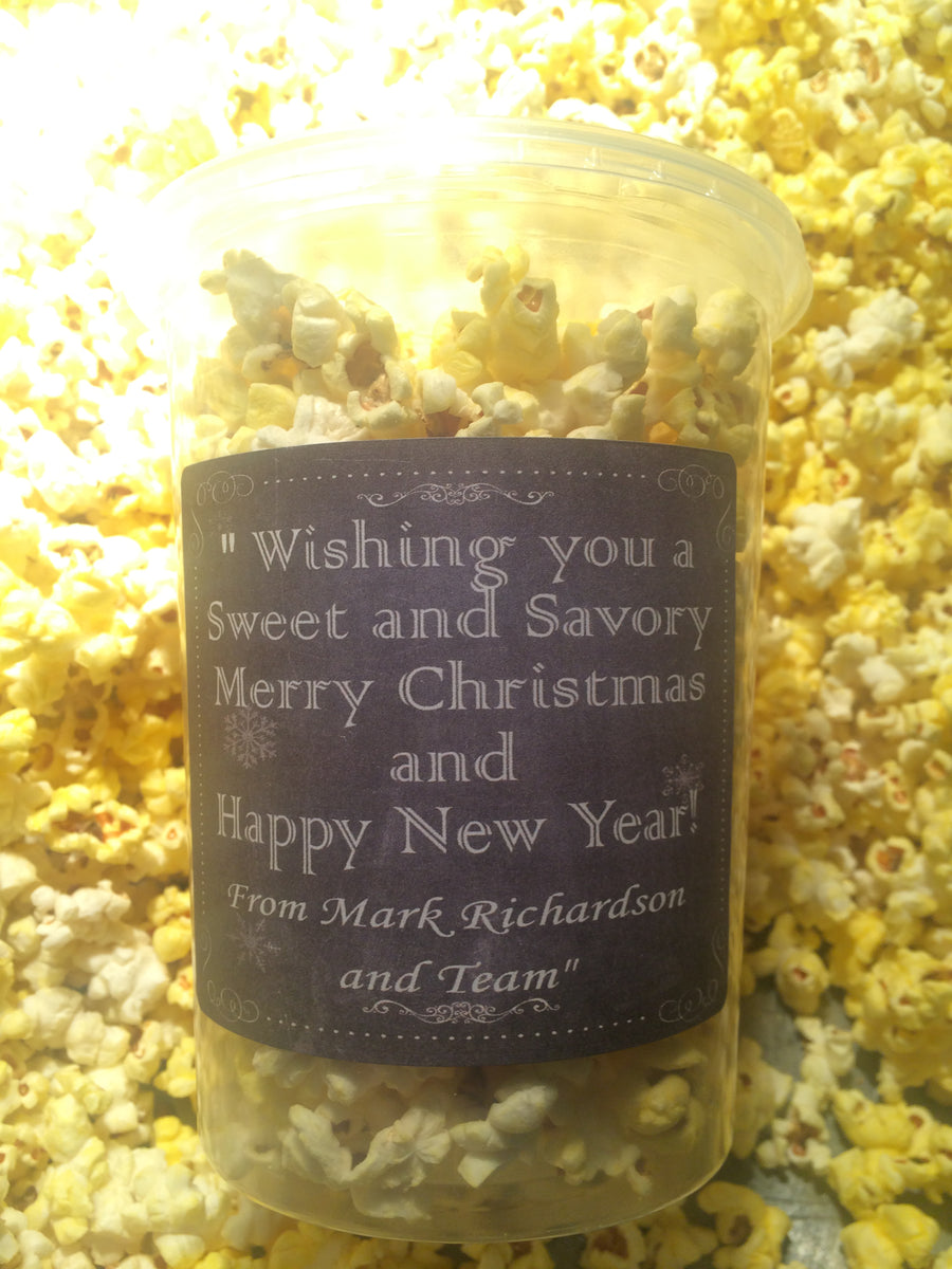 PRE PACKAGED POPCORN WITH LABEL – SugarPop Rentals